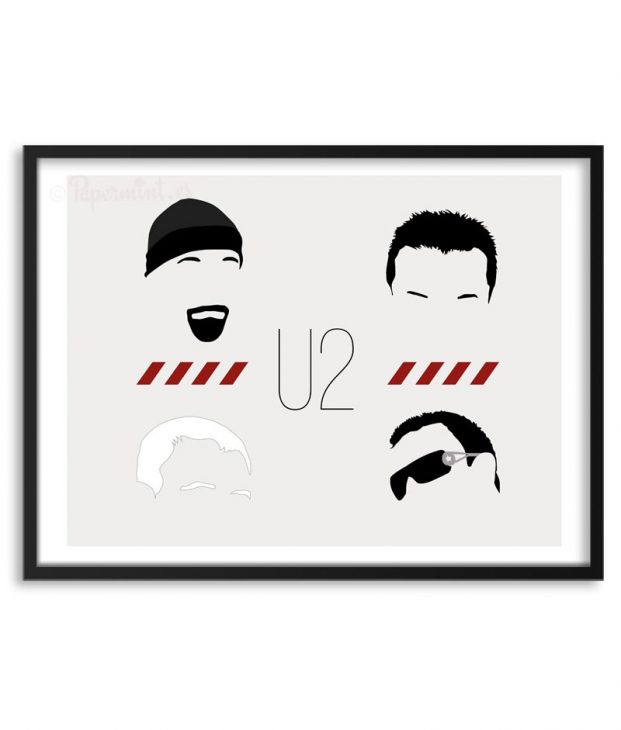 Poster exclusivo de U2 - Pósters personalizados Papermint