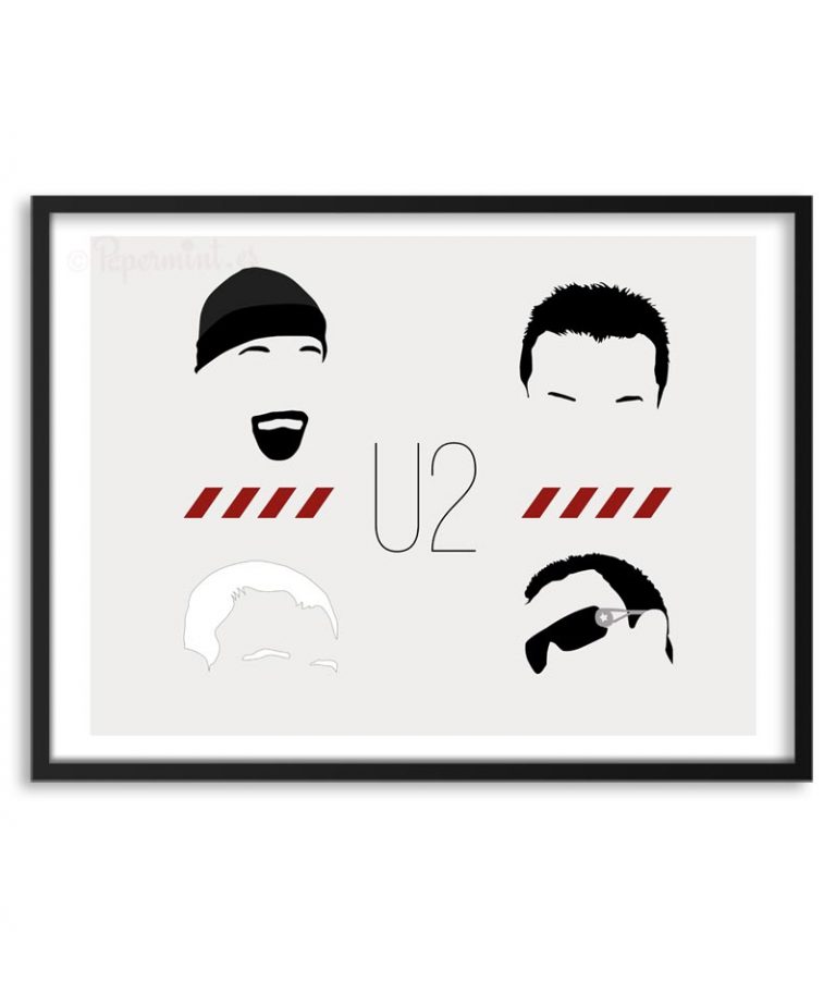 Poster exclusivo de U2 - Pósters personalizados Papermint