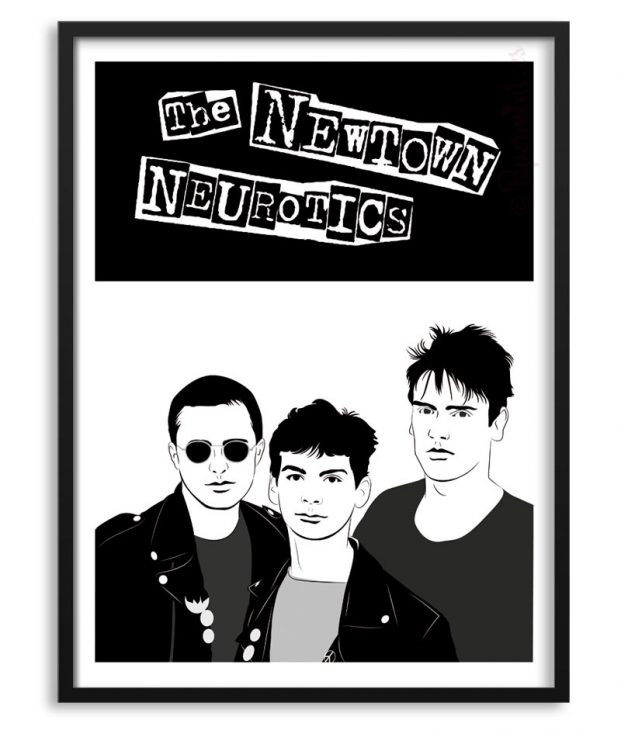 Póster personalizado de "The Newtown Neurotics" - Papermint