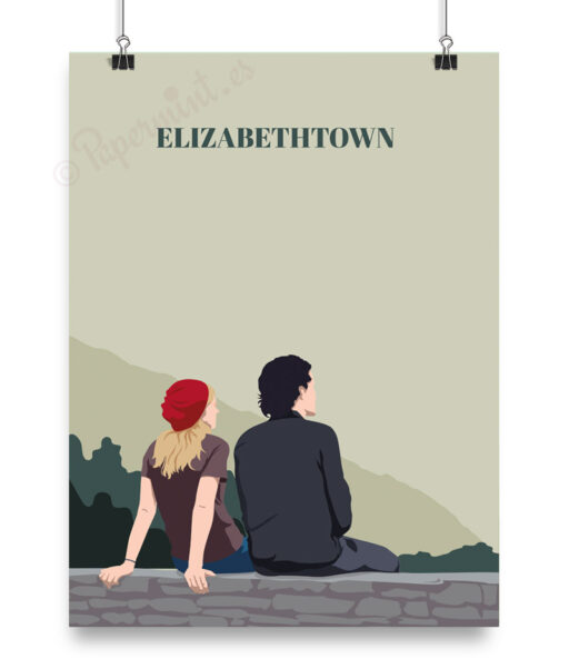Póster de la película "Elizabethtown" - Personalizado- Papermint