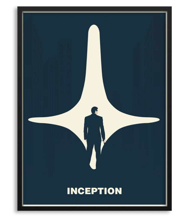 Póster de INCEPTION - ORIGEN . Ilustración exclusiva Papermint.