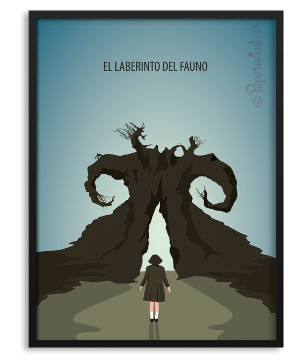 Póster "El Laberinto del Fauno" . Papermint
