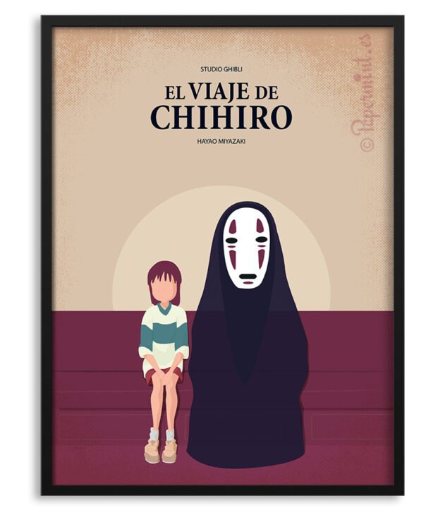 Póster "El viaje de Chihiro" - Papermint