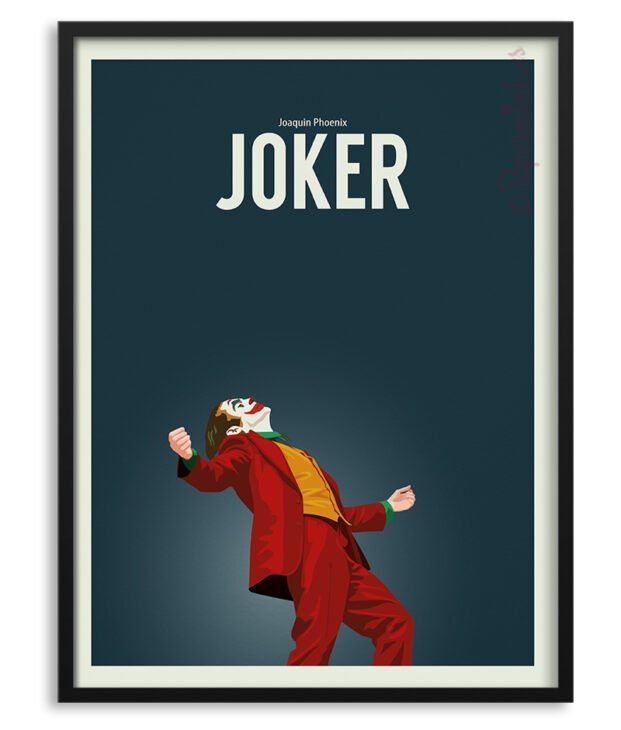 Póster "Joker" J. Phoenix - Papermint