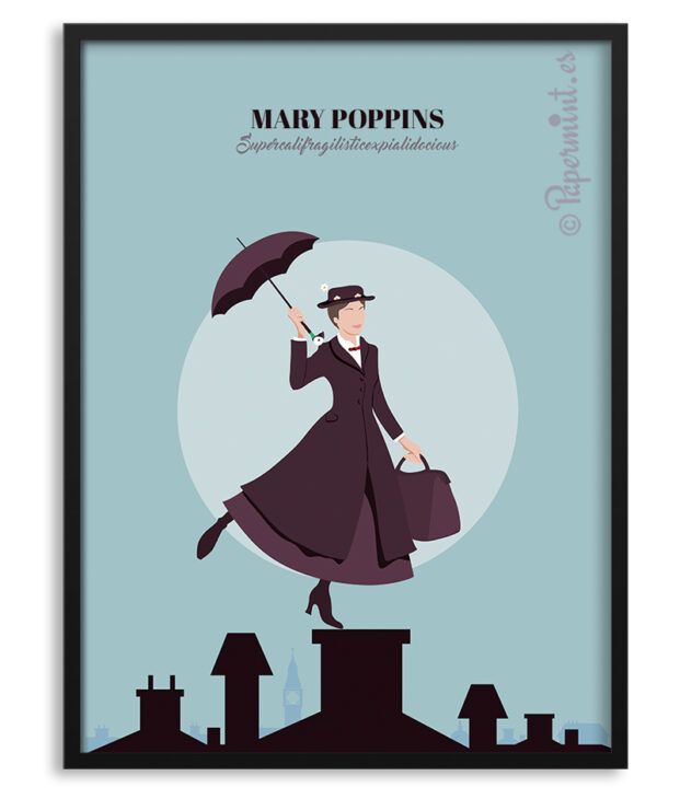Póster "Mary Poppins" - Papermint